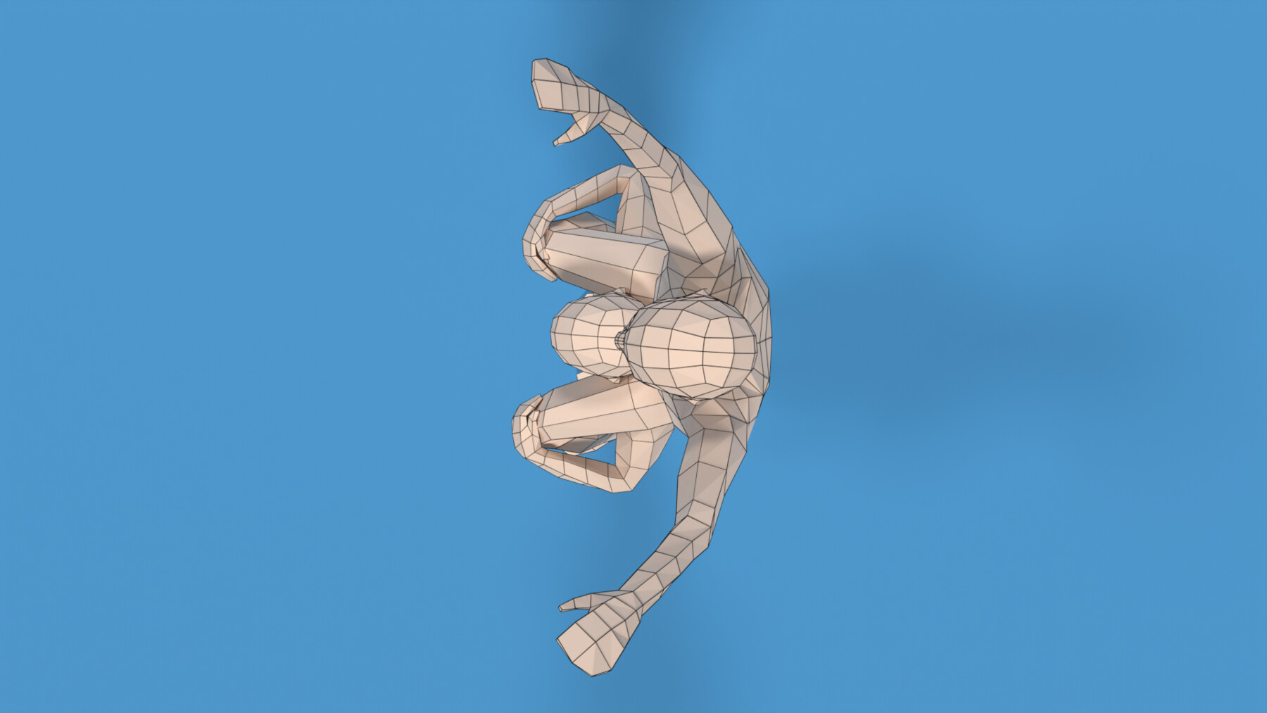 ArtStation - Low Poly Kids Riding on Shoulders | Game Assets