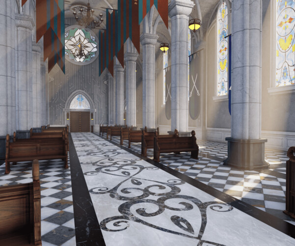 ArtStation - Church | Game Assets