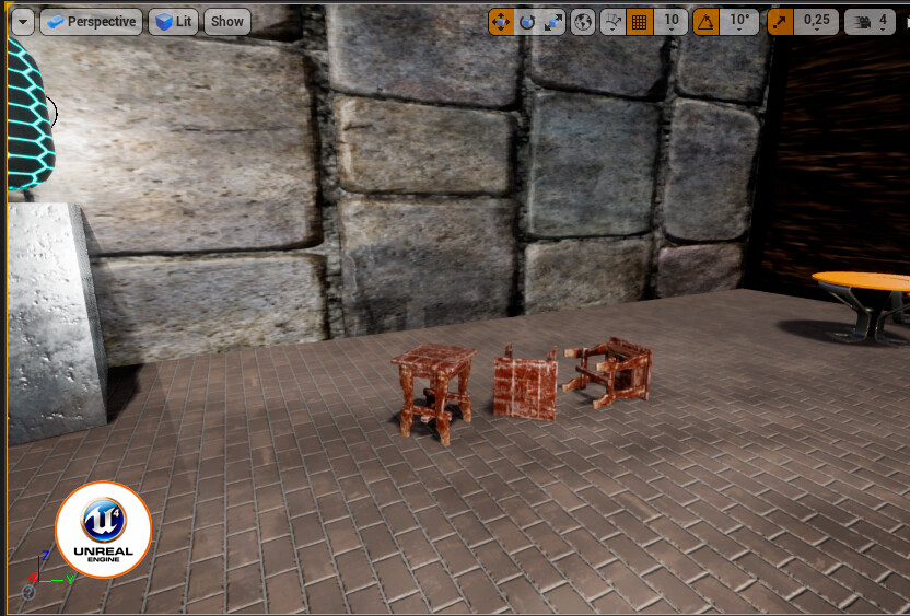 ArtStation - old chair | Game Assets