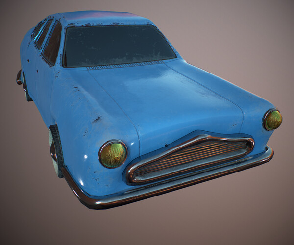 ArtStation - Cartoon Car | Game Assets