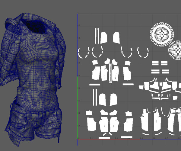 ArtStation - Cloth Outfit - B - SIMULATED | Resources