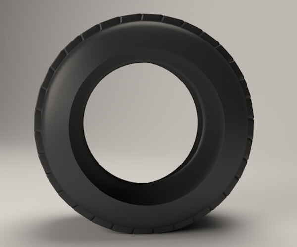 ArtStation - Car tire 3D model Low-poly 3D model | Resources