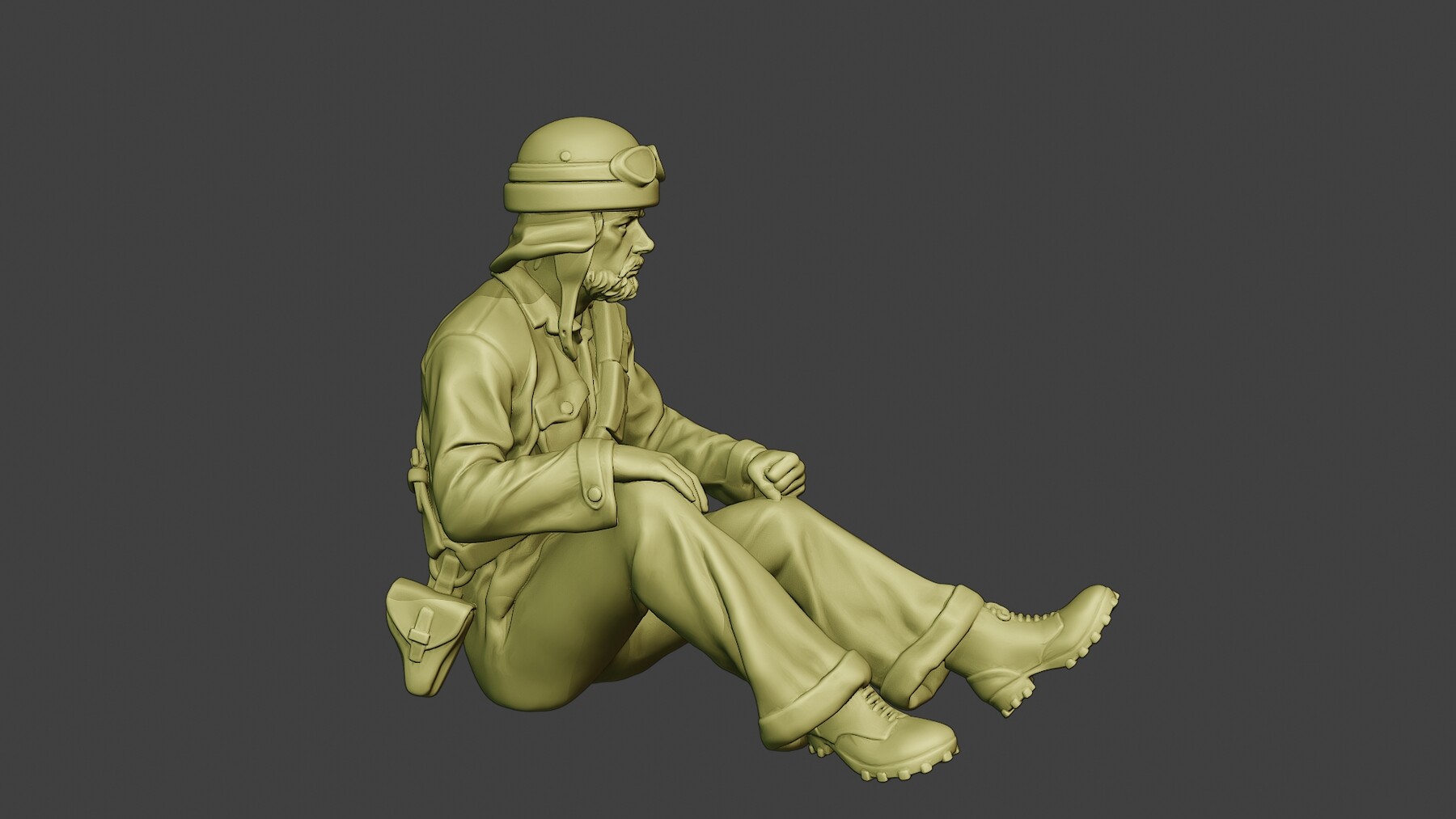 ArtStation - Italian Tank Crew Unit ww2 Sit3 ITCU1 | Resources
