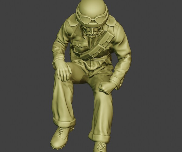 ArtStation - Italian Tank Crew Unit ww2 Sit3 ITCU1 | Resources