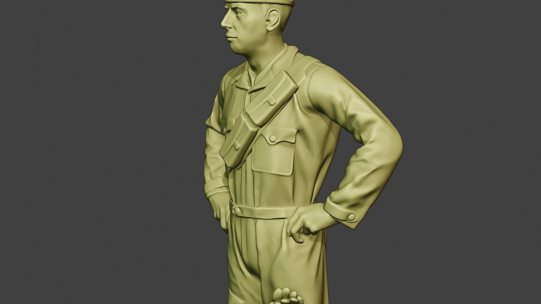 ArtStation - Italian Tank Crew Unit ww2 Stand ITCU1 | Resources