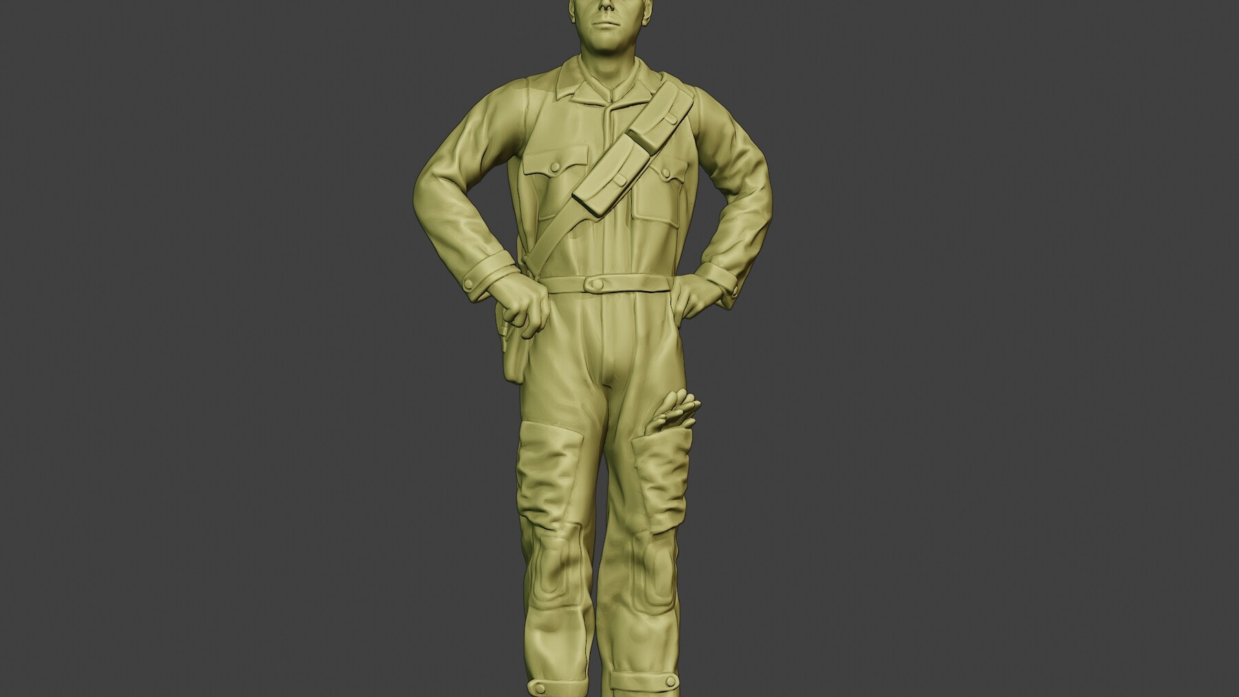 ArtStation - Italian Tank Crew Unit ww2 Stand ITCU1 | Resources