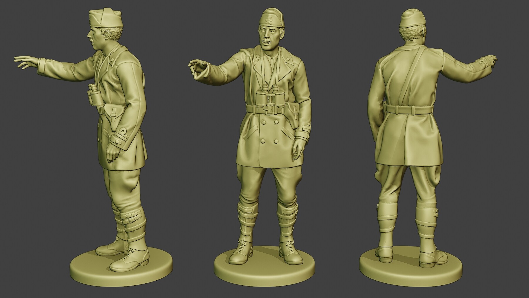 ArtStation - Italian Tank Crew ww2 ITCU1 Pack 1 | Resources