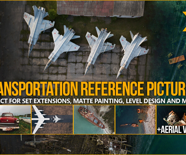ArtStation - 400+ Transportation Reference Pictures (+Aerial view ...