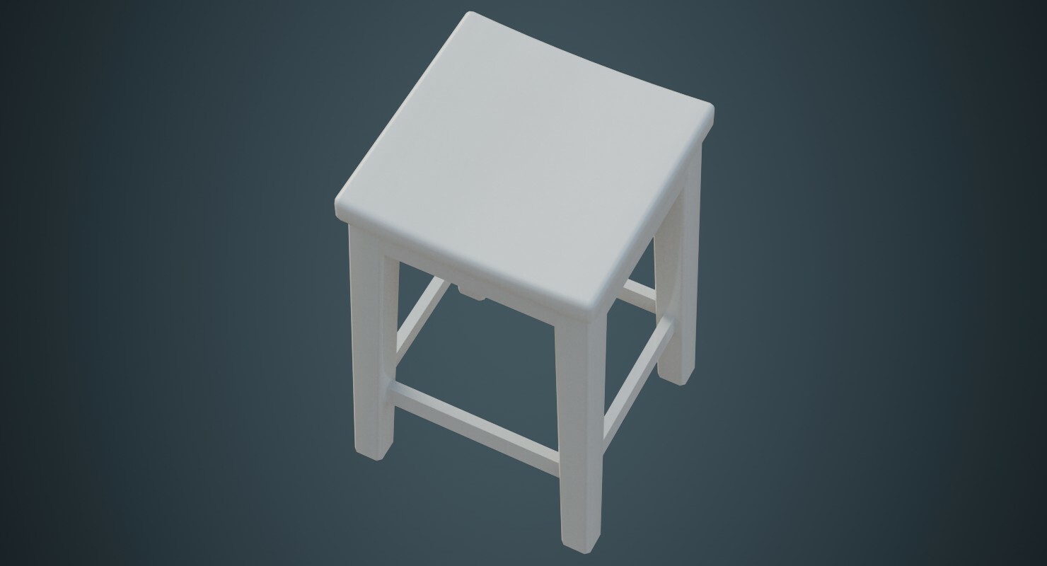 ArtStation - Stool 1C | Game Assets