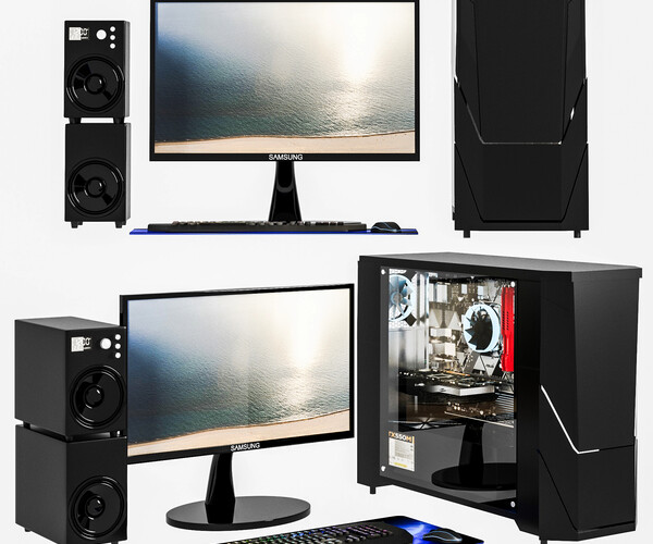 ArtStation - pc set 05 | Game Assets