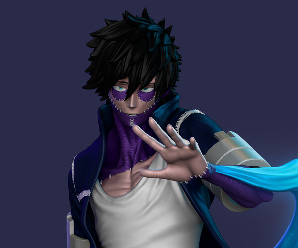 ArtStation - Dabi - My Hero Academia - 3D Print | Resources