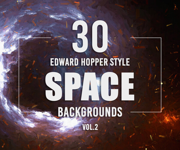 ArtStation - 30 Edward Hopper Style Space Backgrounds - Vol.2 | Artworks