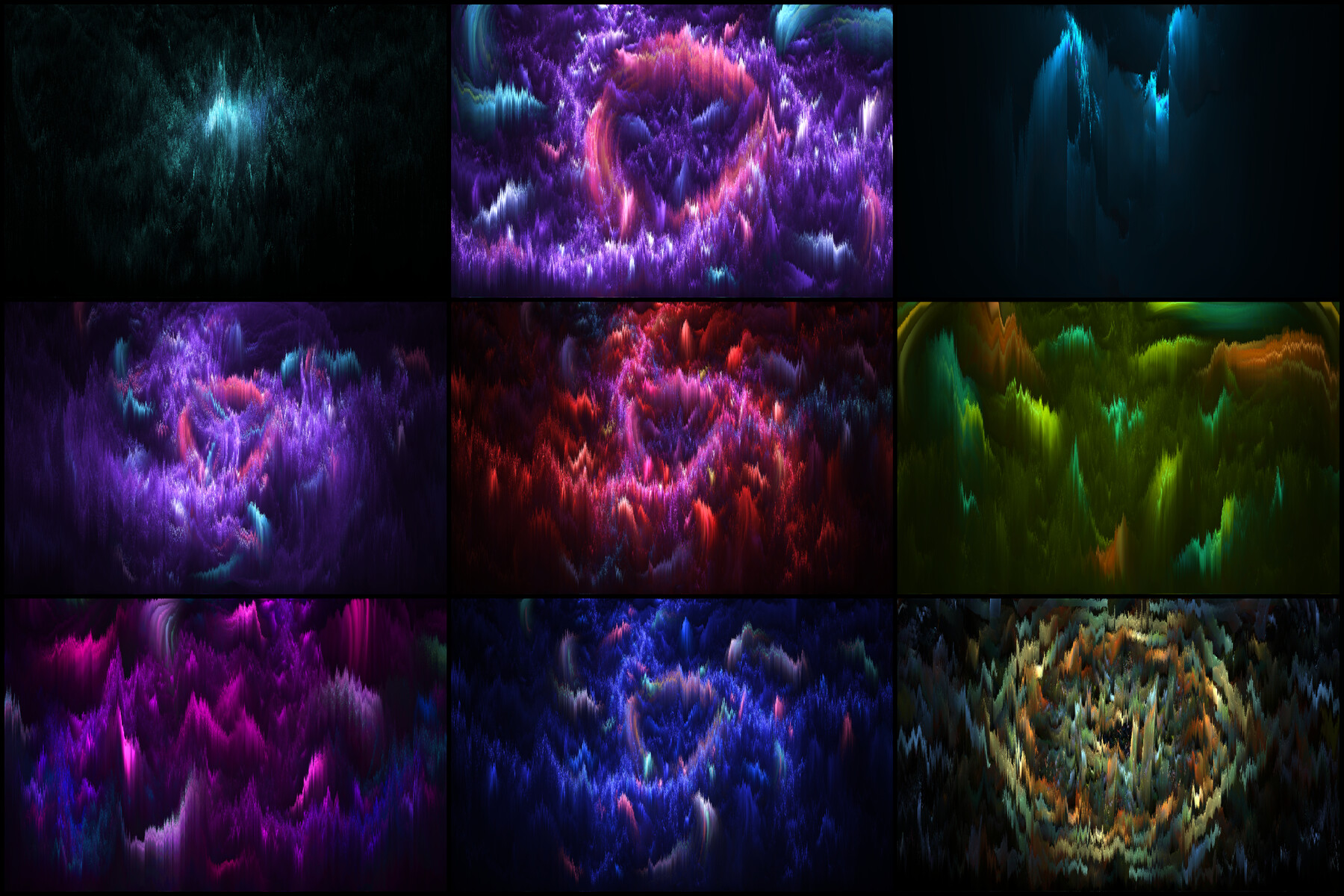 ArtStation - 30 Pixel Sorting Backgrounds - Vol. 6 | Artworks