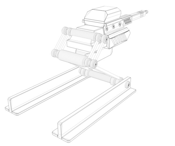 ArtStation - 5 Heavy Weapons turret Pack | Resources