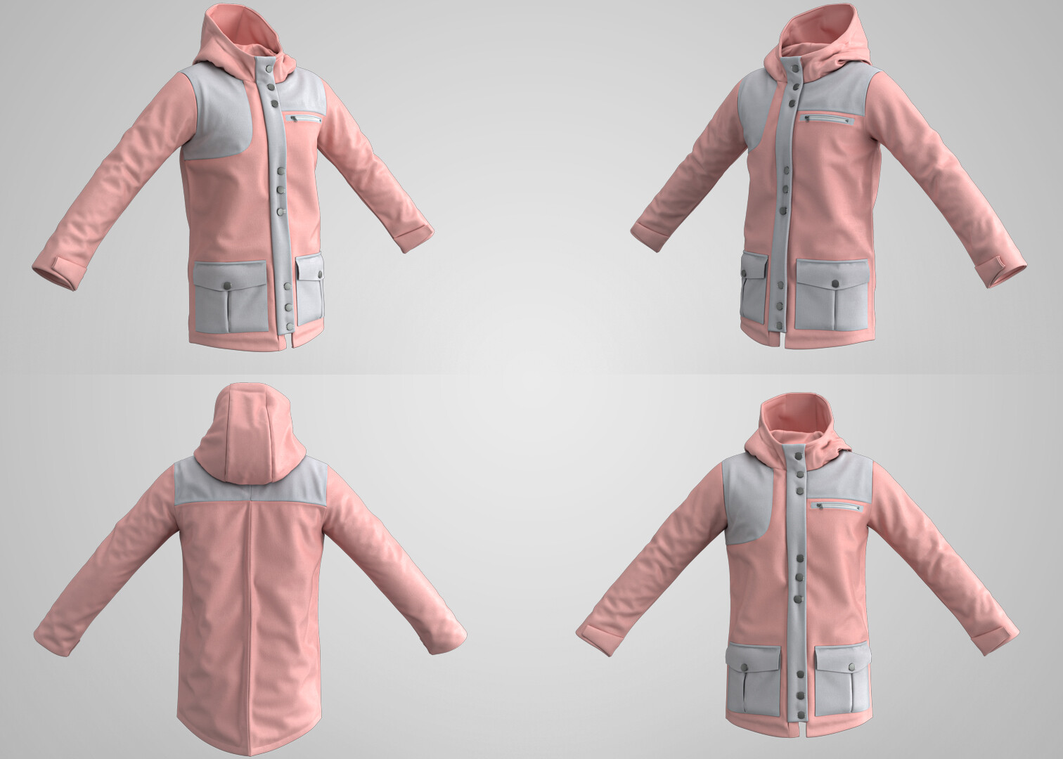 ArtStation - 6 Jacket collection + Video Tutorial | Resources