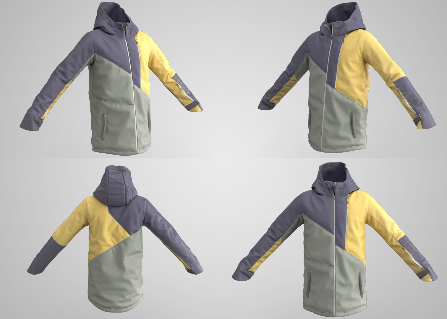 ArtStation - 6 Jacket collection + Video Tutorial | Resources