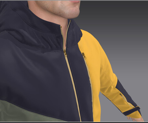 ArtStation - 6 Jacket collection + Video Tutorial | Resources