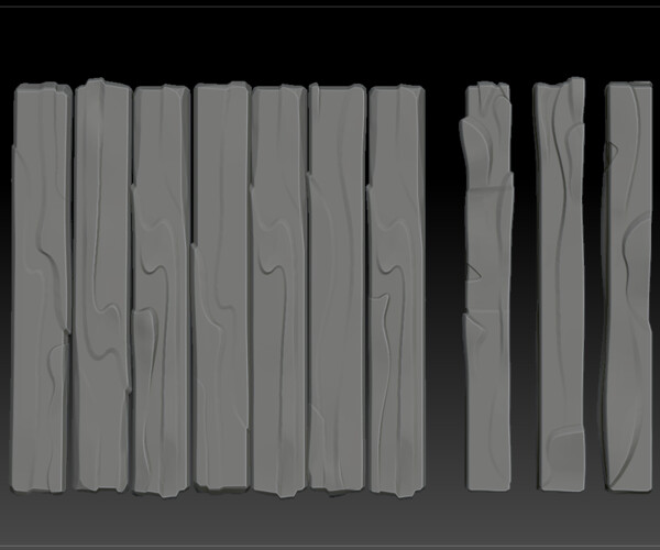 ArtStation - Stylized Wood Planks. | Resources