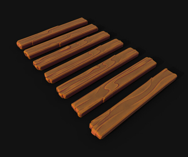 ArtStation - Stylized Wood Planks. | Resources