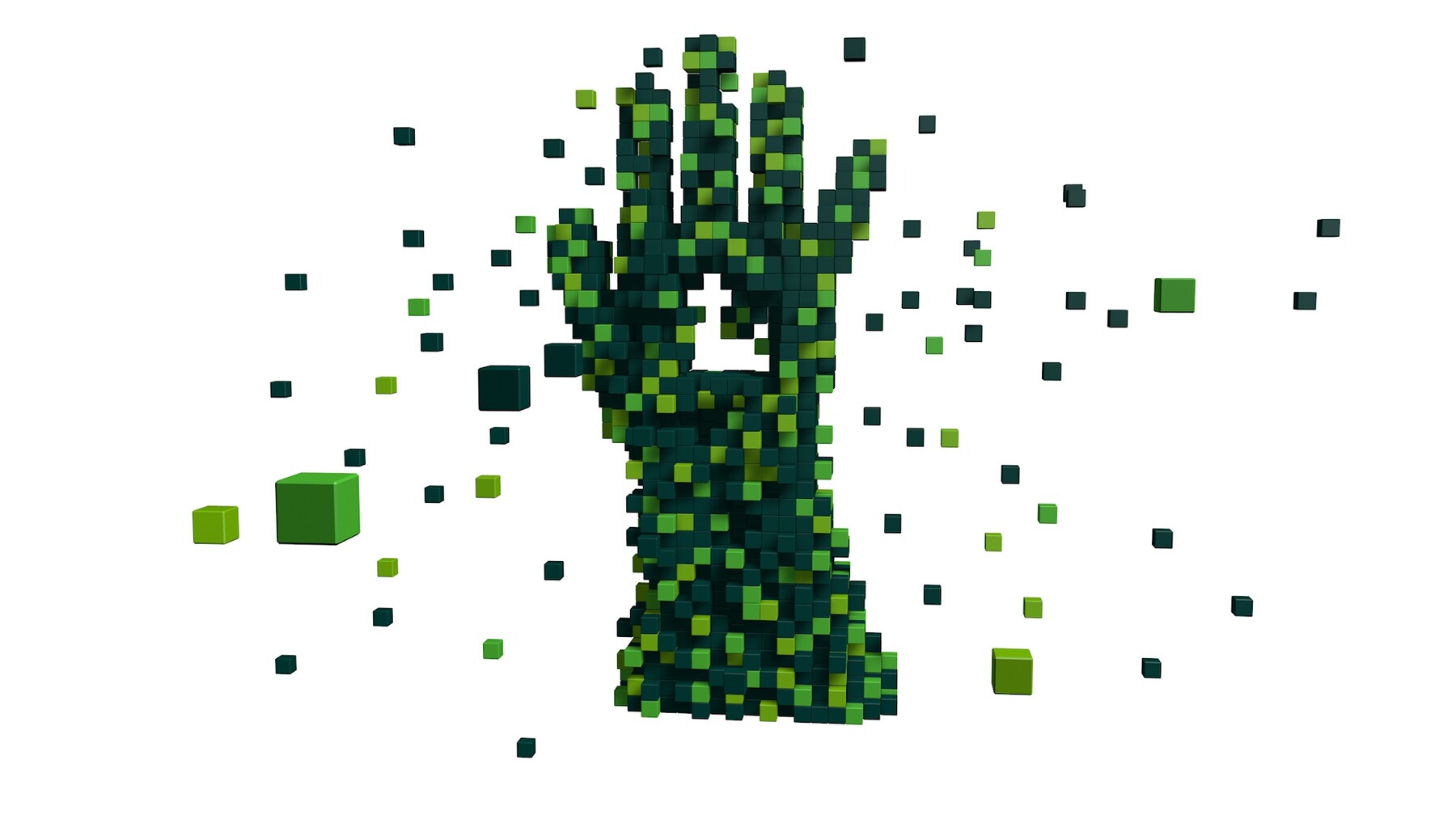 ArtStation - Voxel sculpture hand | Resources