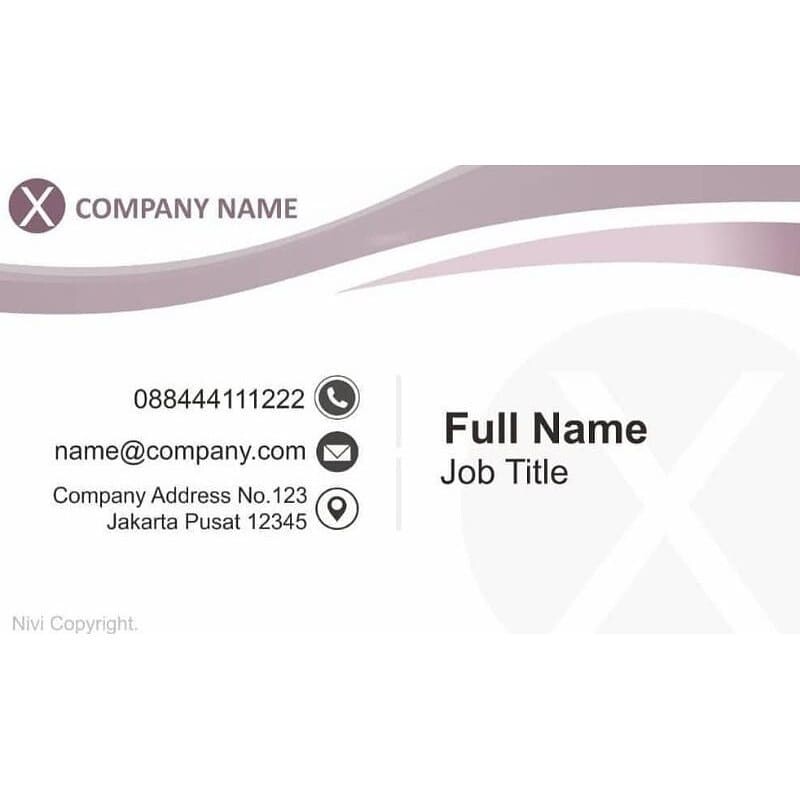 ArtStation - Vector Design Name Card | Artworks