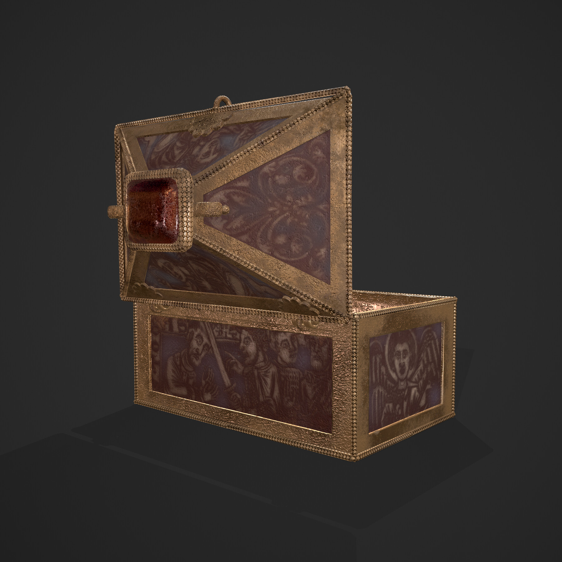 ArtStation - Medieval Charm Box | Game Assets