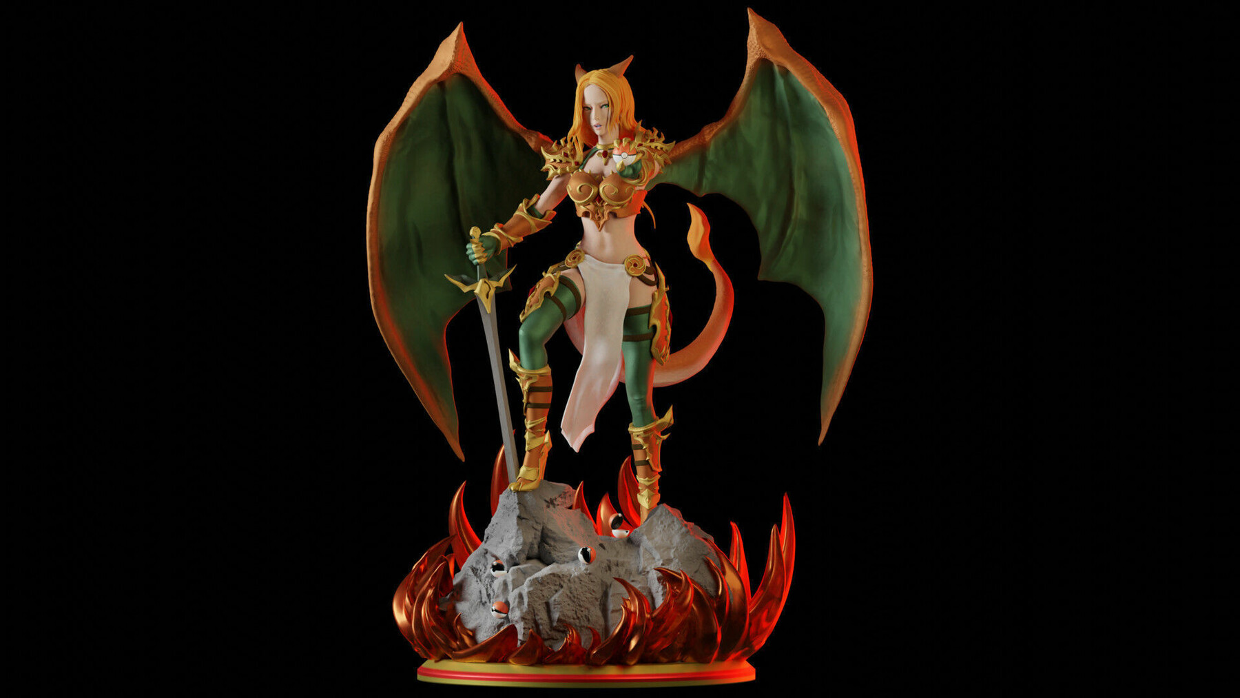 ArtStation - Charizard Waifu STL | Resources