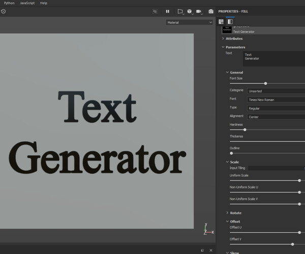 ArtStation - Text Generator | Tutorials