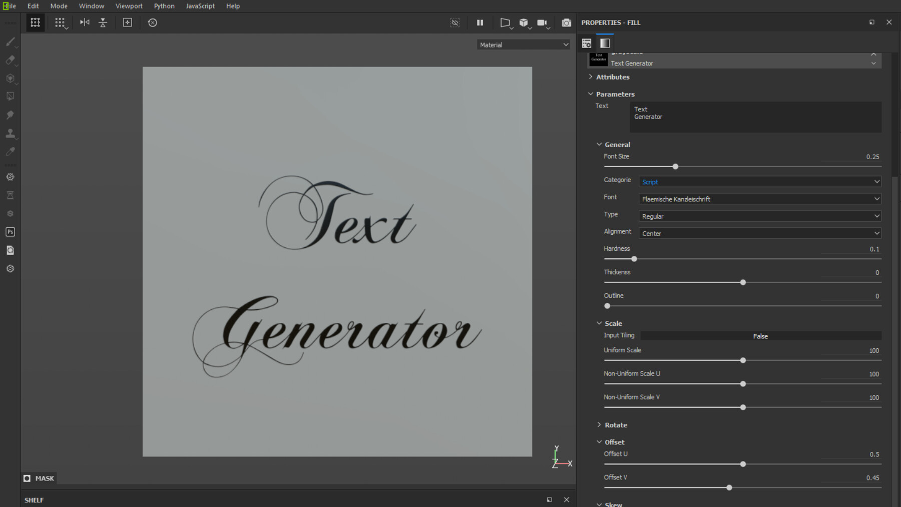 ArtStation - Text Generator | Tutorials