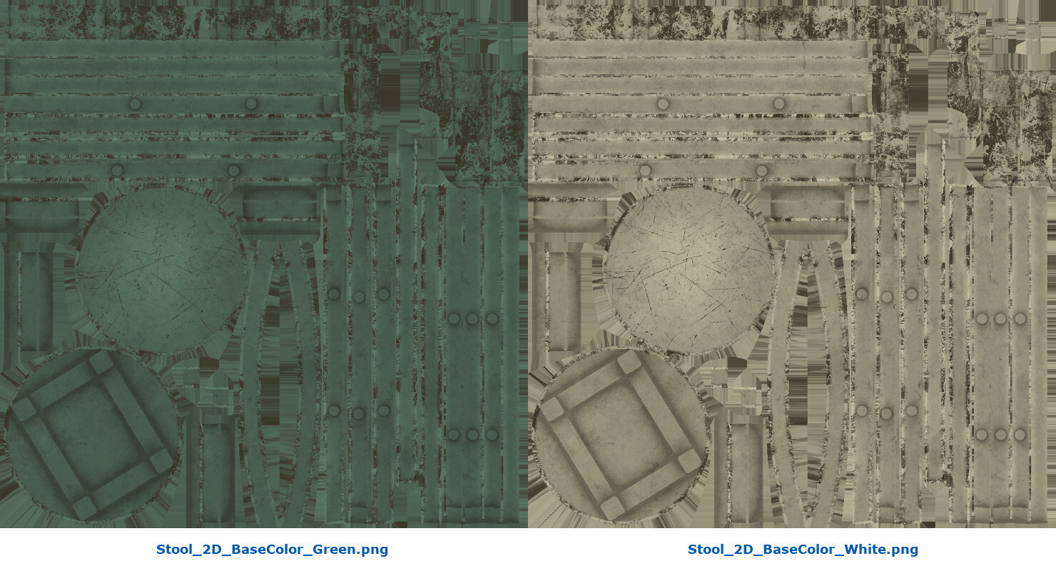 ArtStation - Stool 2D | Game Assets