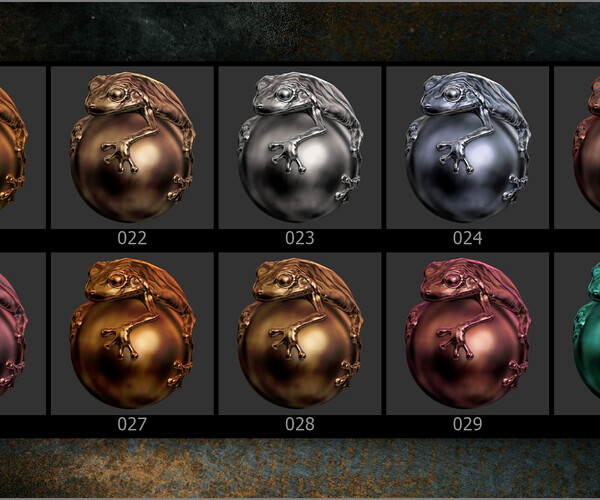ArtStation - Matcaps Megapack: 100 Metals For ZBrush | Resources