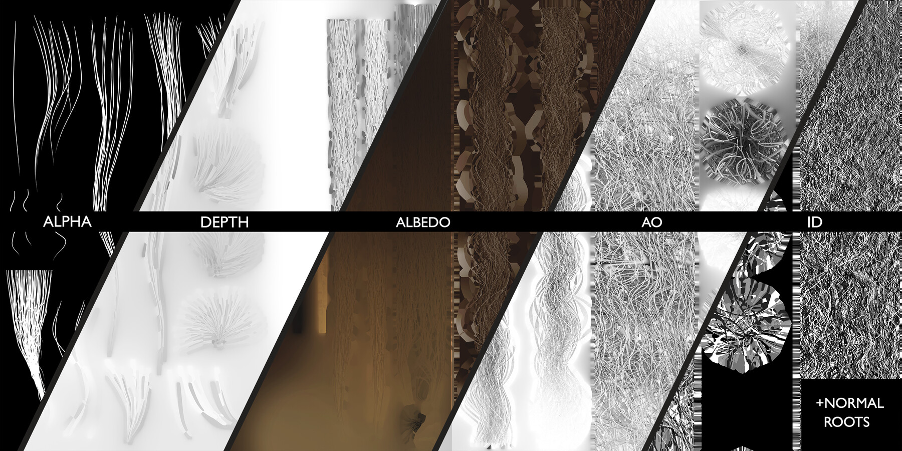 ArtStation - Dreadlocks Hairstyle | Game Assets