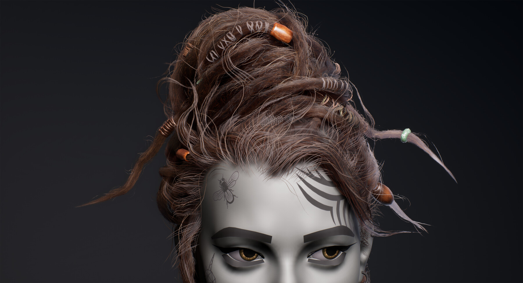 ArtStation - Dreadlocks Hairstyle | Game Assets