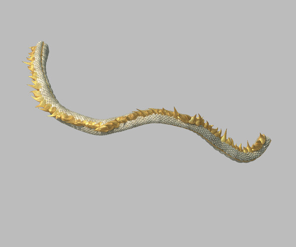 ArtStation - Shinomiya village dragon middle | Game Assets