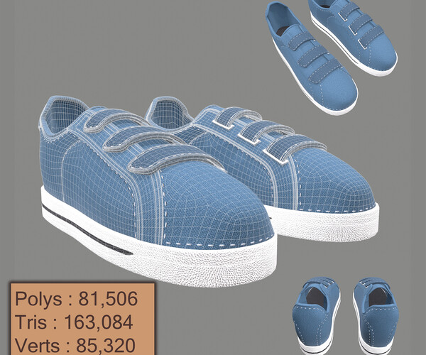 ArtStation - 25 Models Of Womens And Mens Shoes | Game Assets