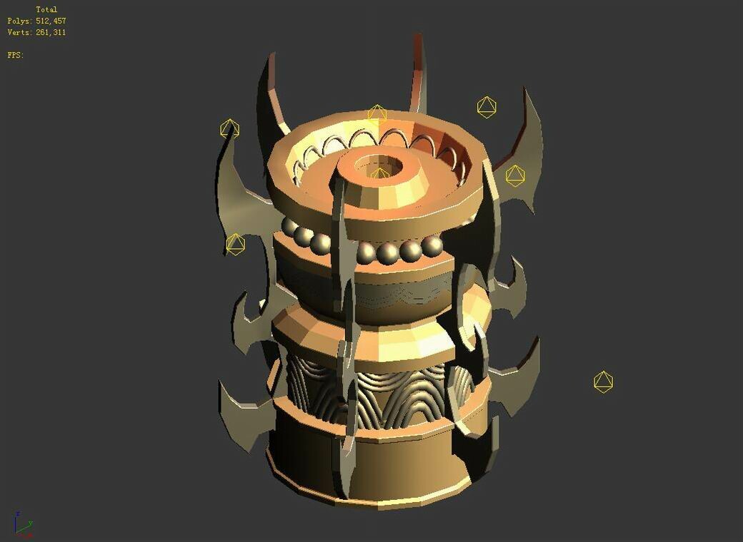 ArtStation - Magic Palace - Street Lights 01 | Resources