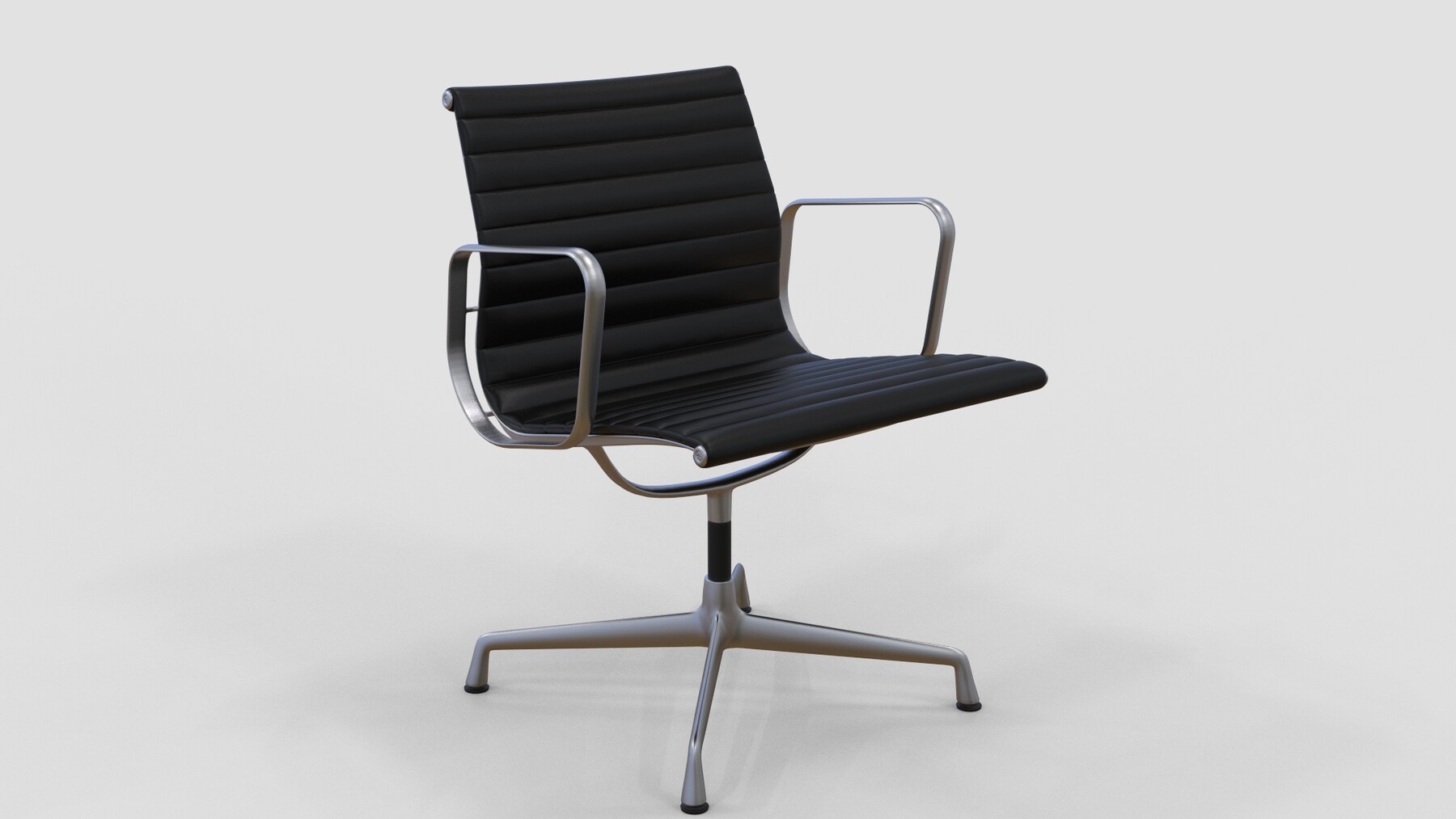 ArtStation - Vitra Aluminium Chair 107 Black | Resources