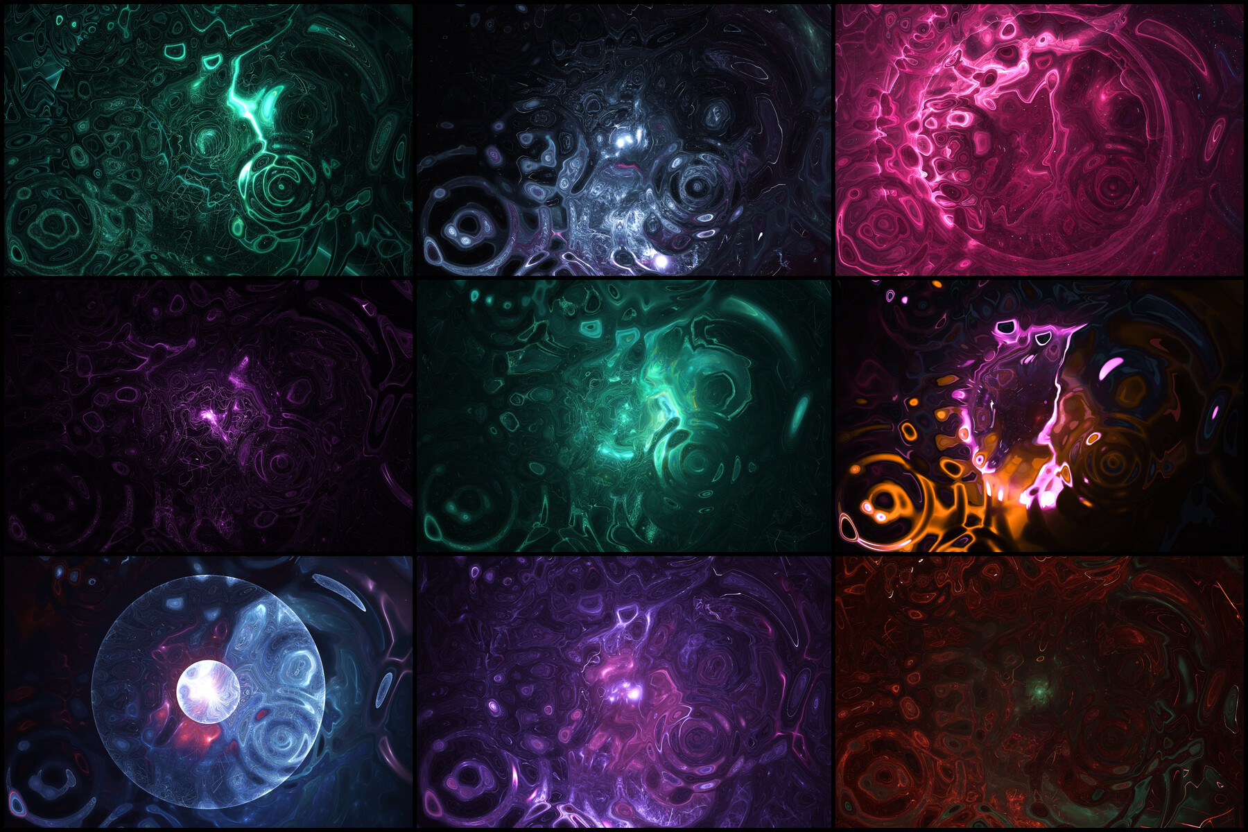 ArtStation - 40 Abstract Backstracts - Vol. 3 | Artworks