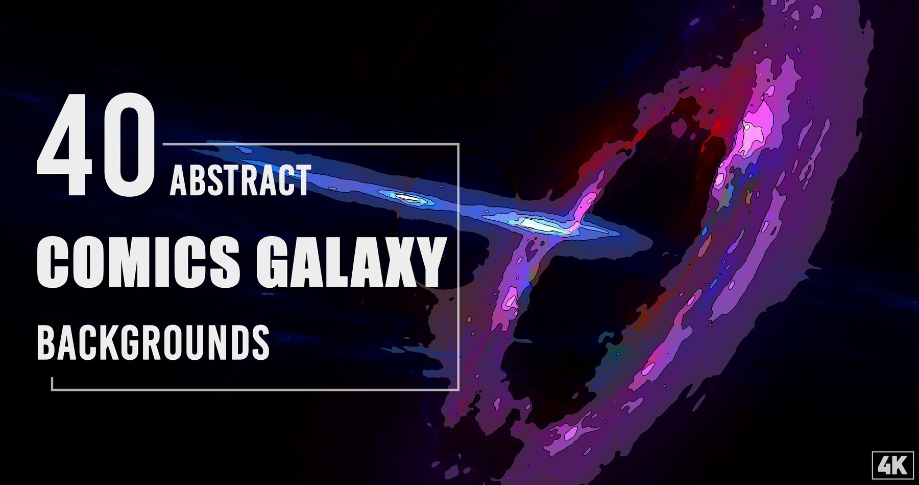 ArtStation - 40 Abstract Comics Galaxy Backgrounds | Artworks