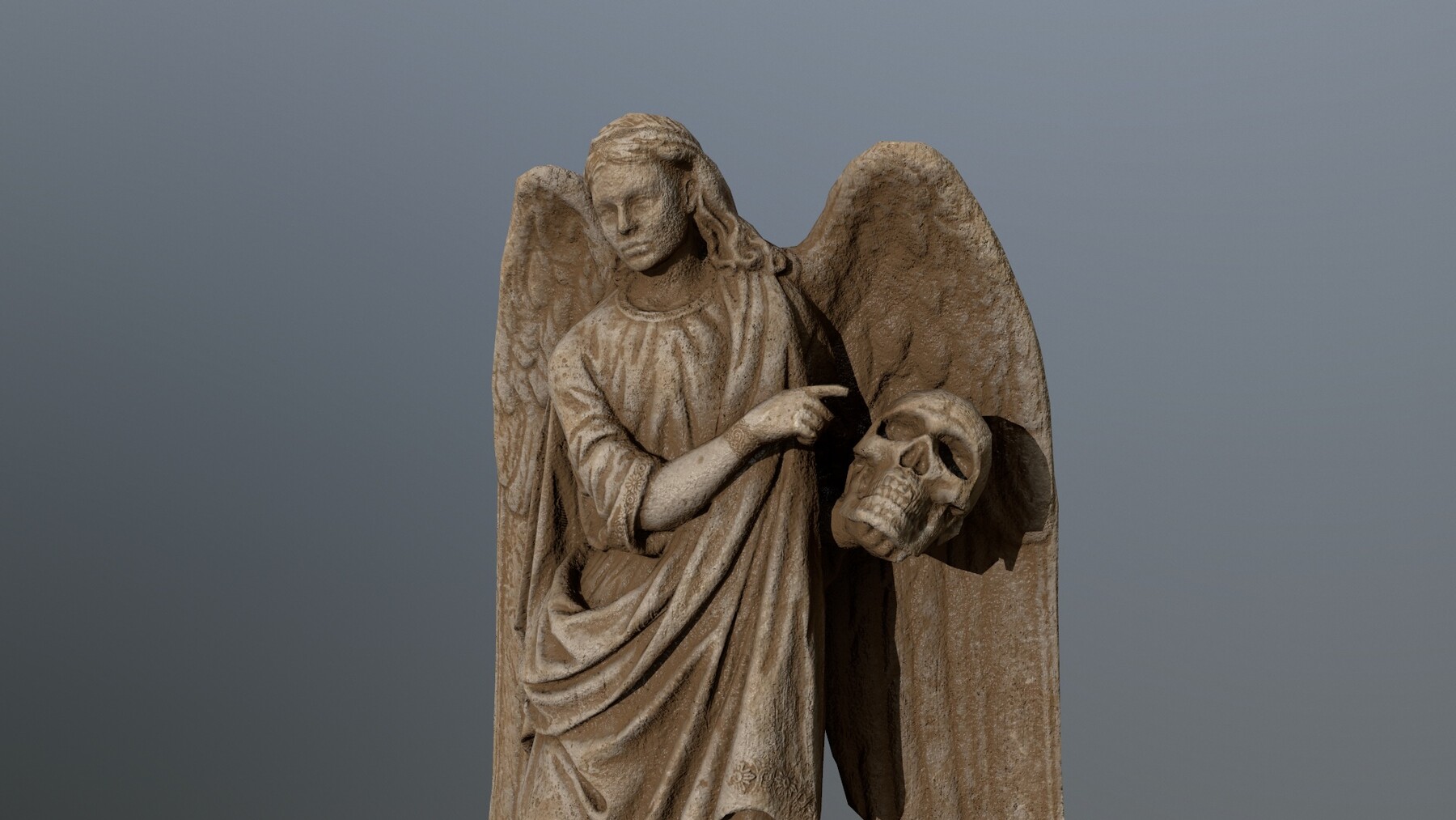 ArtStation - angel statue 3 | Game Assets