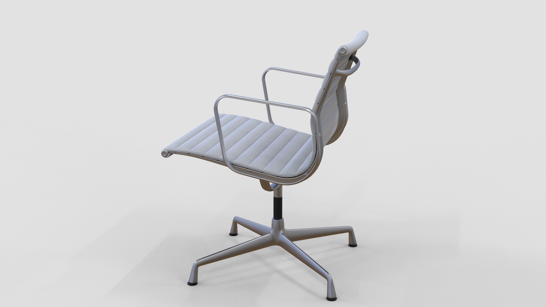 ArtStation - Vitra Aluminium Chair 107 White | Resources