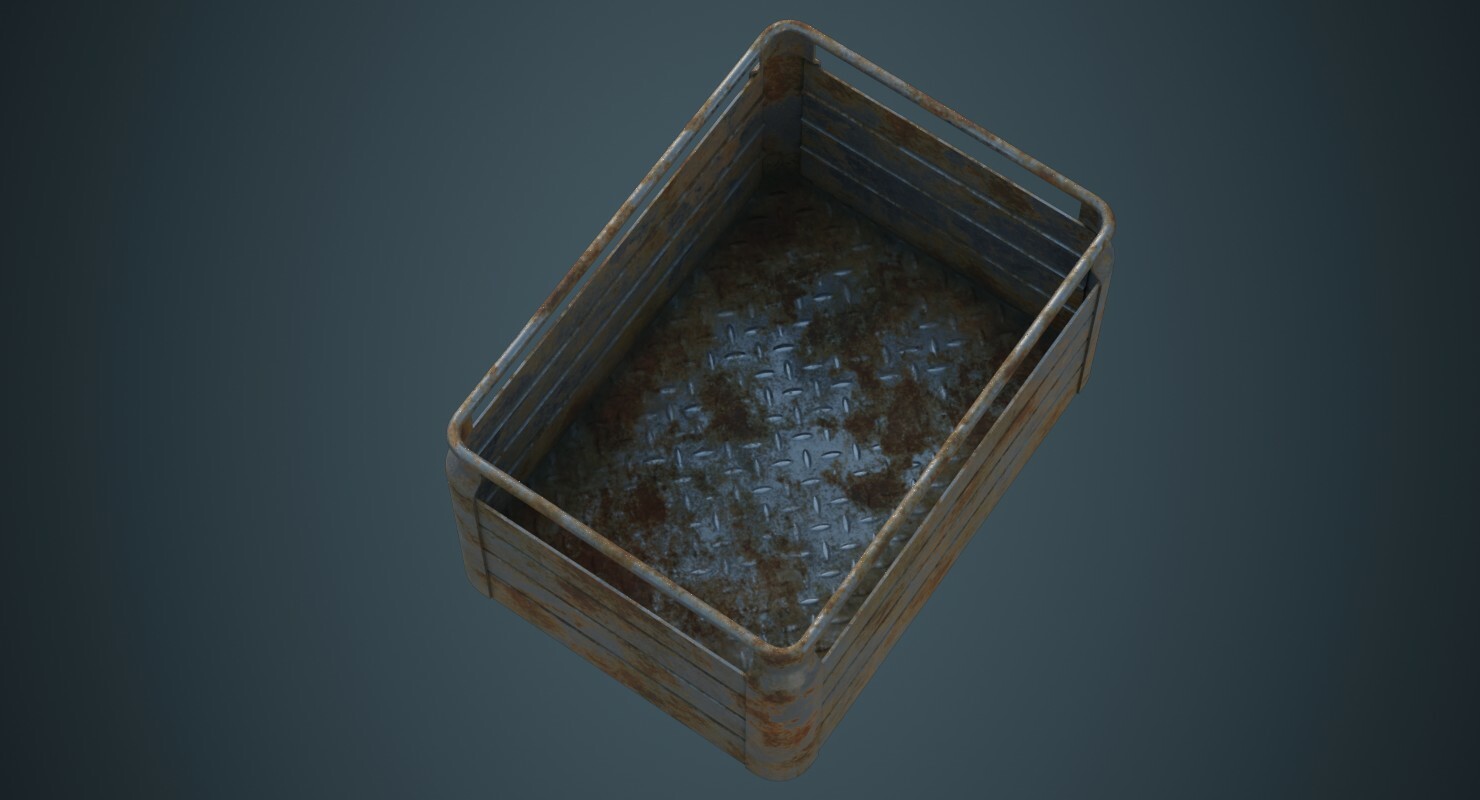 ArtStation - Crate 1B | Game Assets
