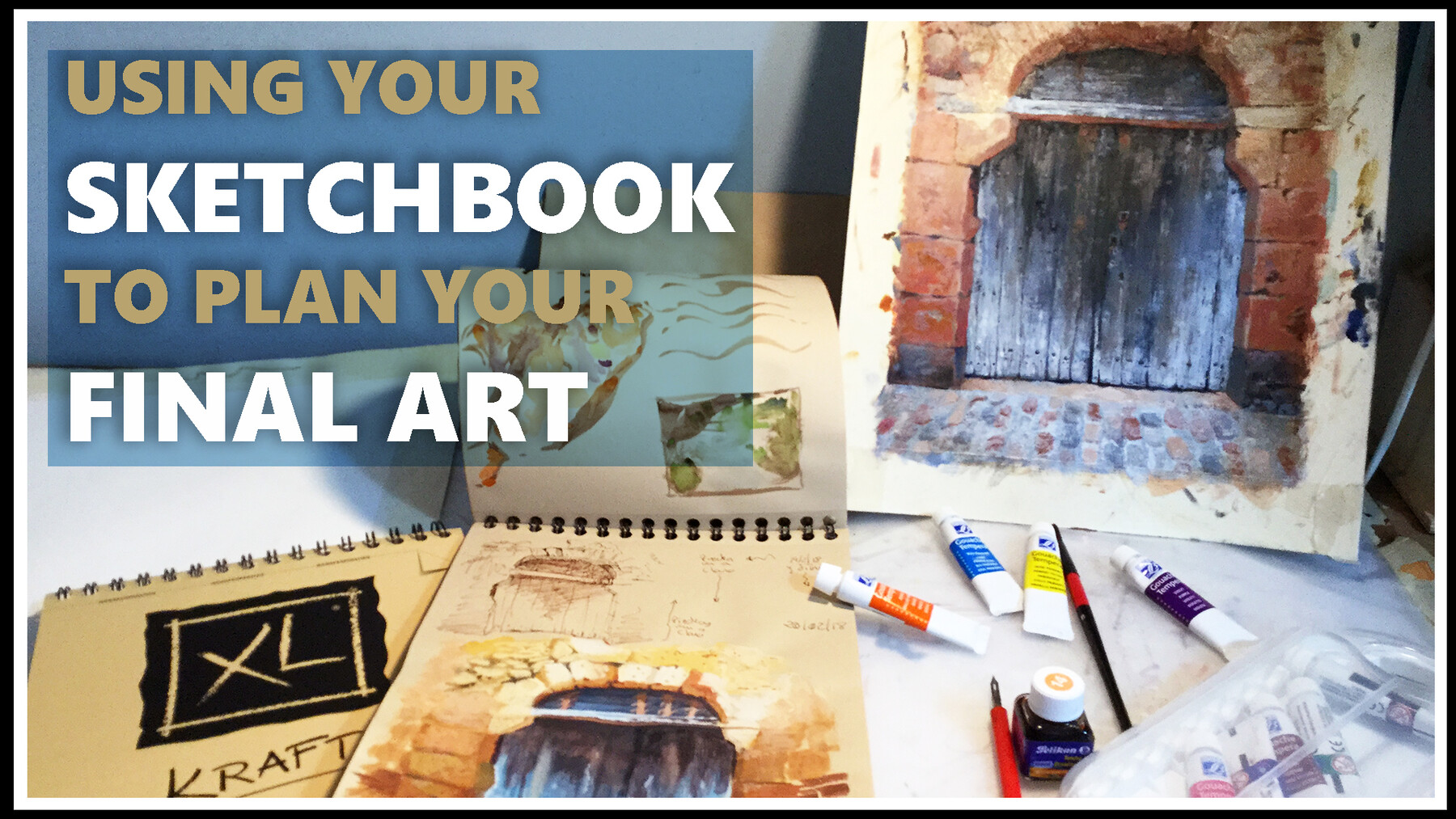 ArtStation - Using your sketchbook to plan your final art | Tutorials