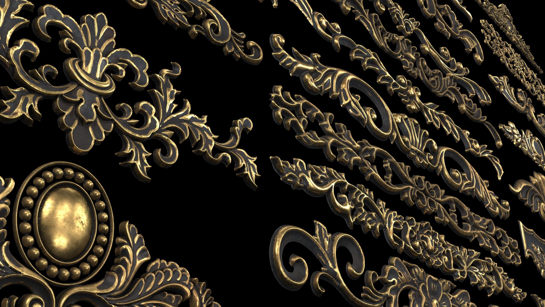 ArtStation - Collection of classical ornaments | Resources