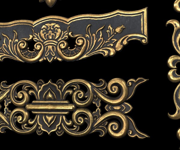 ArtStation - Collection of classical ornaments | Resources