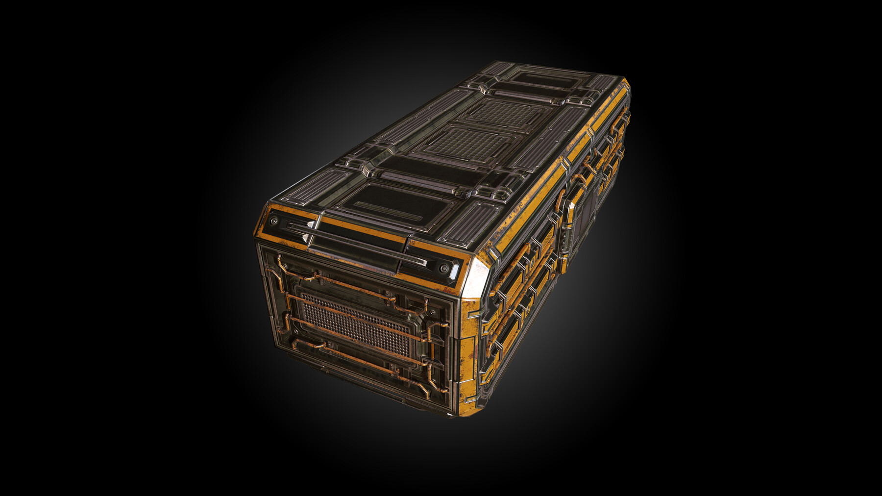 ArtStation - Cargo Container 'A' (LP) | Game Assets