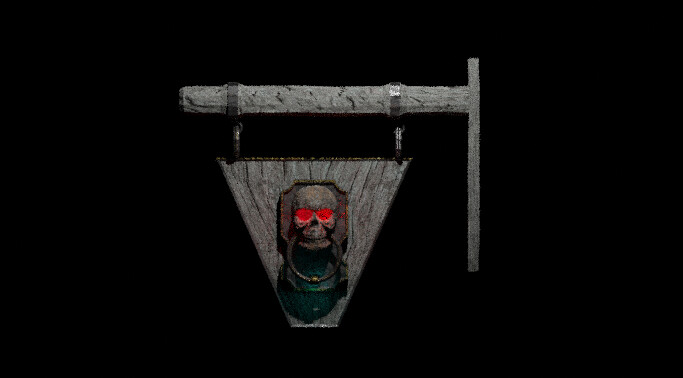 ArtStation - Medieval Sign | Game Assets