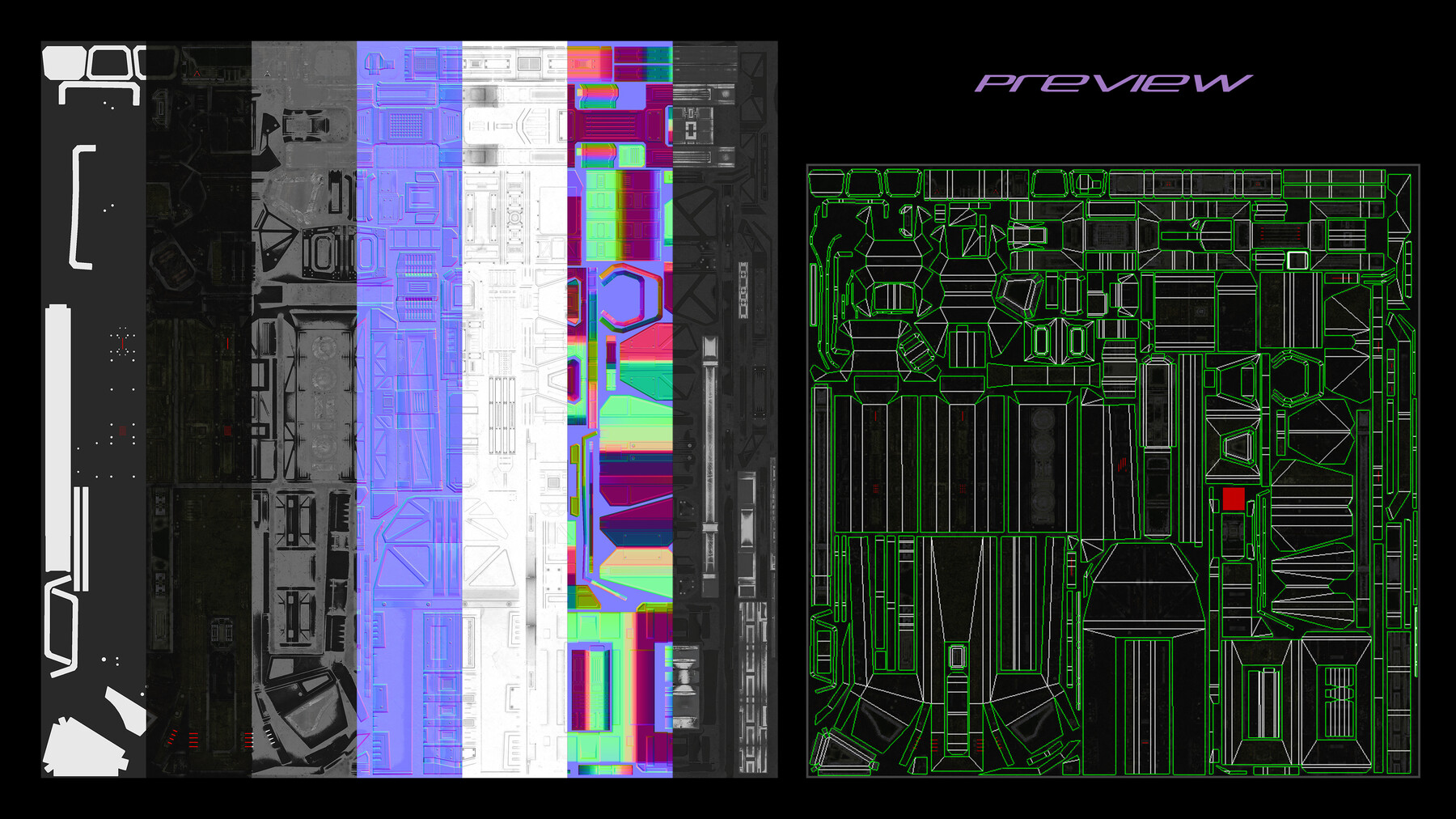 ArtStation - Engineering Module 'D' (LP) | Game Assets