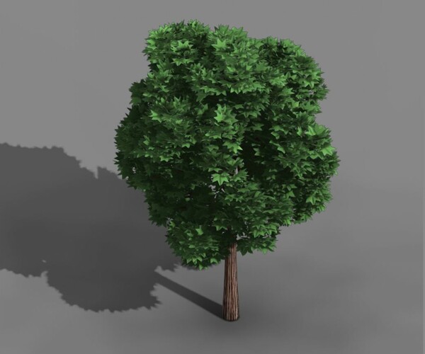 ArtStation - Elven Villa - Broadleaf 03 | Resources