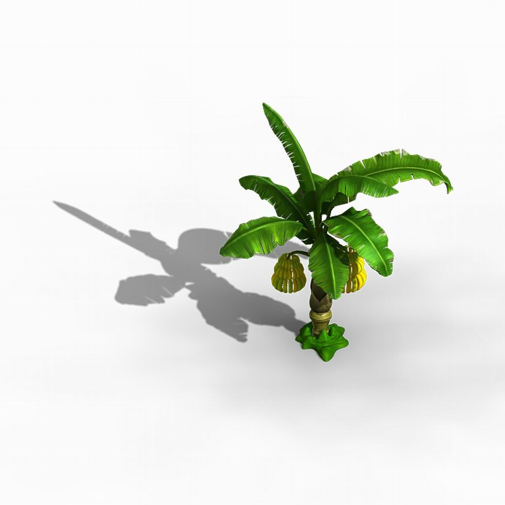 ArtStation - Empty mulberry - banana tree 01 | Resources